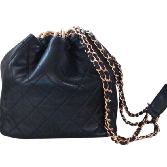 CHANEL | Bags | Chanel Bucket Quilted Lambskin Shoulder Bag | Poshmark